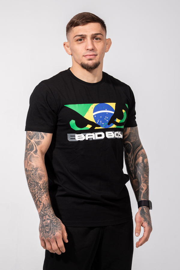 BAD BOY Brazil Flag T-Shirt - Bad Boy